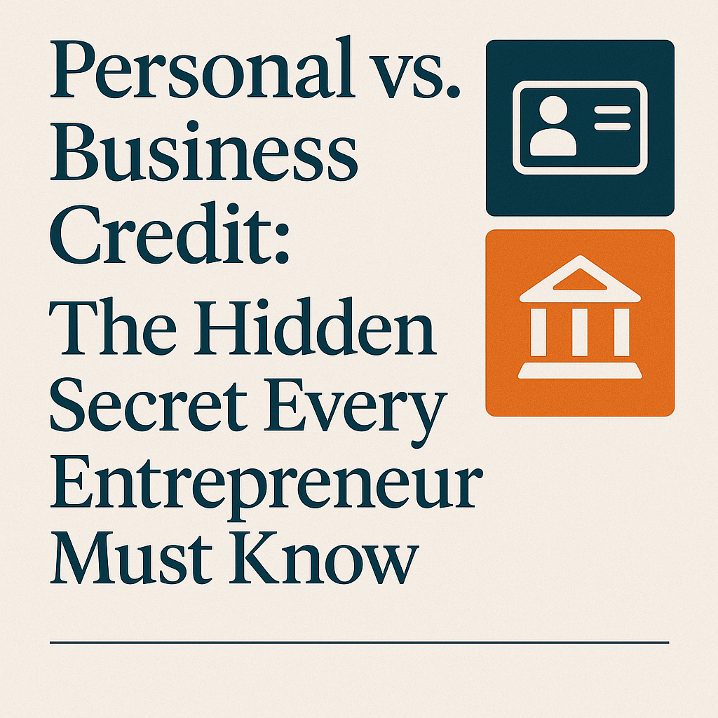 Part 1: Personal vs. Business Credit: The Hidden Secret Every Entrepre ...